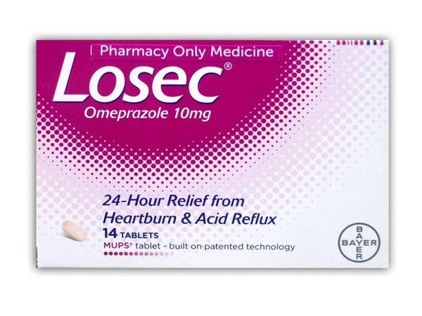 LOSEC CONTROL 20MG 14 - Pharmacyshop.ie